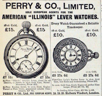 Perry and Co (Watches) - Graces Guide