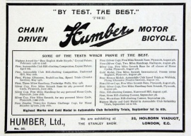 Humber: Motorcycles - Graces Guide