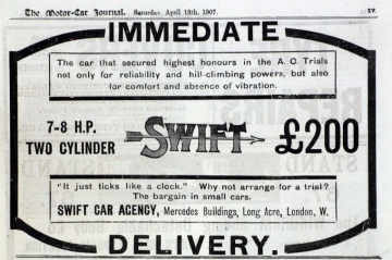 Swift Motor Co: Cars - Graces Guide