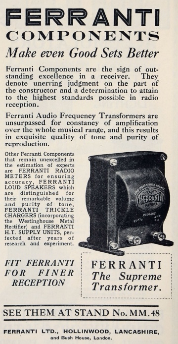 Ferranti - Graces Guide
