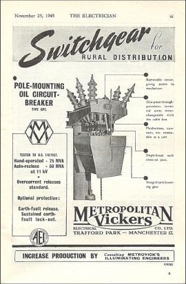 Metropolitan-Vickers - Graces Guide