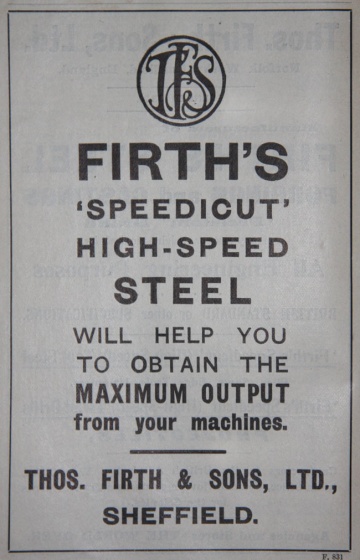 Thomas Firth and Sons - Graces Guide