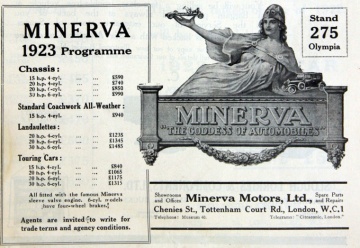 Minerva Motors - Graces Guide
