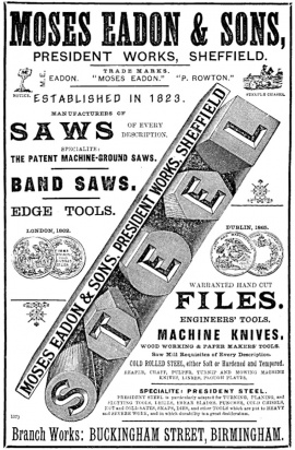 Moses Eadon and Sons - Graces Guide