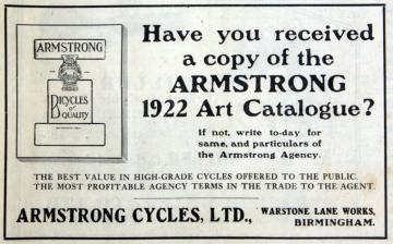 Armstrong Cycles - Graces Guide