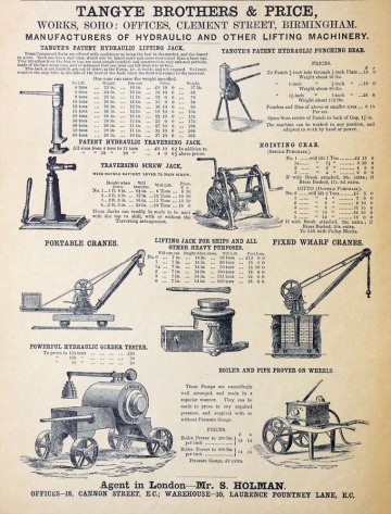 Tangye Brothers and Price - Graces Guide