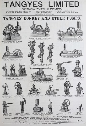 Tangyes - Graces Guide