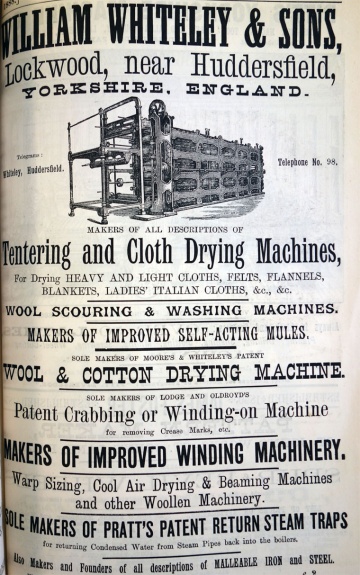 William Whiteley and Sons - Graces Guide