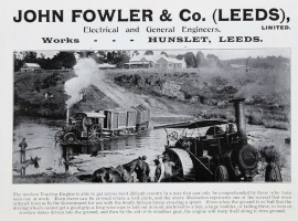 John Fowler and Co: Road Locomotive - Graces Guide