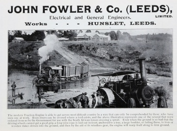 John Fowler and Co: Road Locomotive - Graces Guide