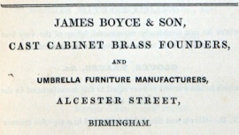 James Boyce and Son - Graces Guide