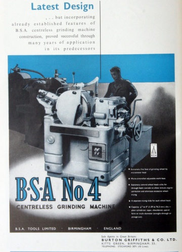 BSA: Tools - Graces Guide