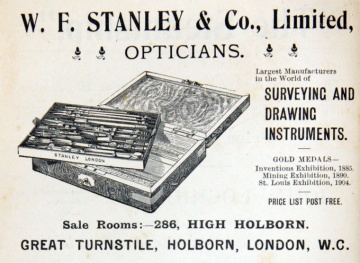 W. F. Stanley and Co - Graces Guide