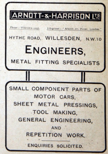 Arnott and Harrison - Graces Guide