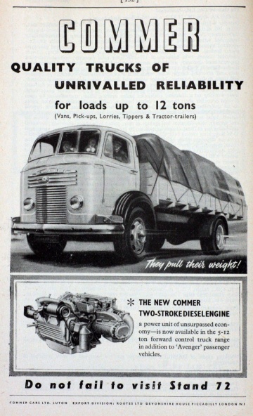 Commer: Lorries - Graces Guide