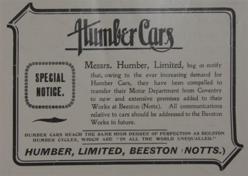 Humber: Cars - Graces Guide