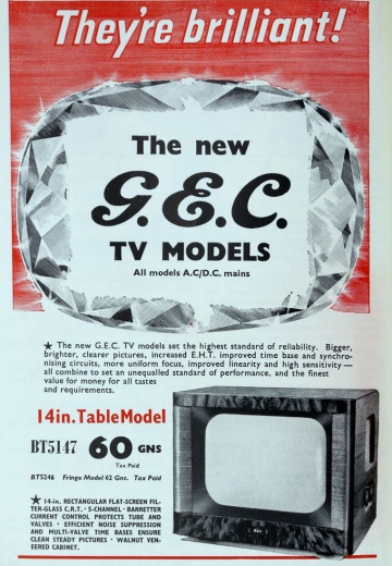 GEC: Radio and Television - Graces Guide