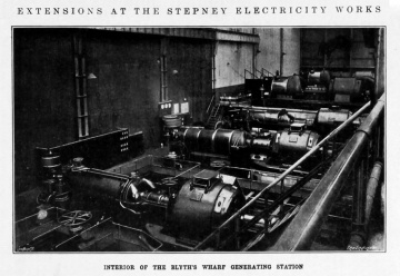 Stepney Electricity Works - Graces Guide