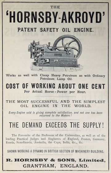 Richard Hornsby and Sons: Hornsby-Akroyd - Graces Guide