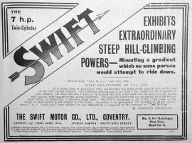 Swift Motor Co: Cars - Graces Guide