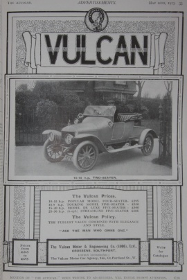 Vulcan Motor and Engineering Co - Graces Guide