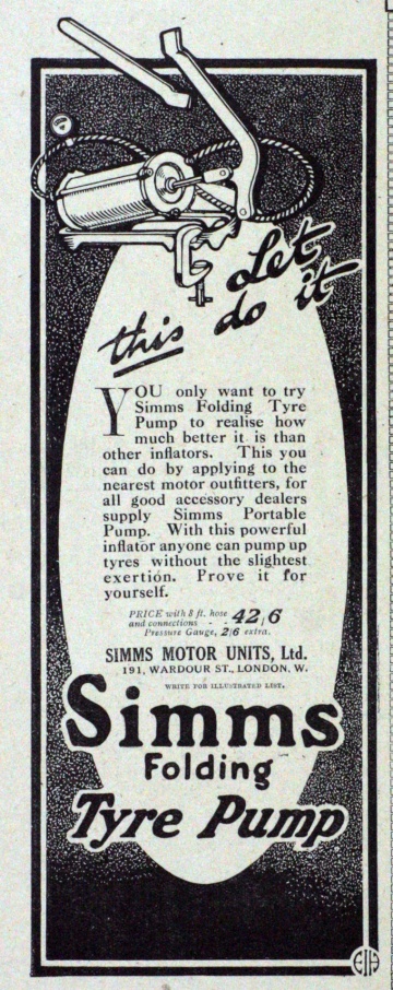 Simms Motor Units - Graces Guide