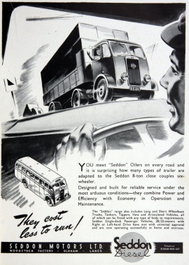 Seddon Diesel Vehicles - Graces Guide