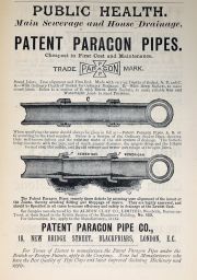 Patent Paragon Pipe Co - Graces Guide
