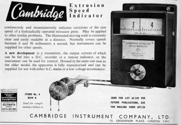 Cambridge Instrument Co - Graces Guide