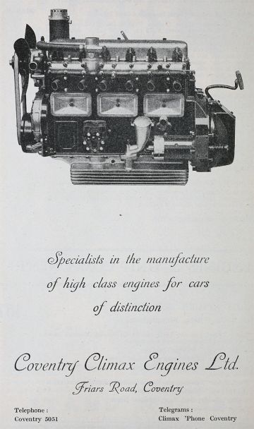 Coventry Climax Engines - Graces Guide