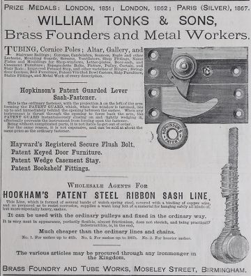 William Tonks and Sons - Graces Guide