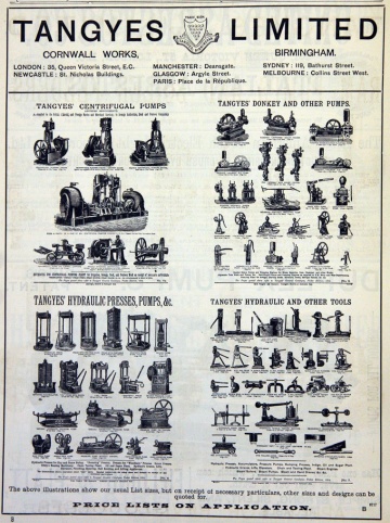 Tangyes - Graces Guide