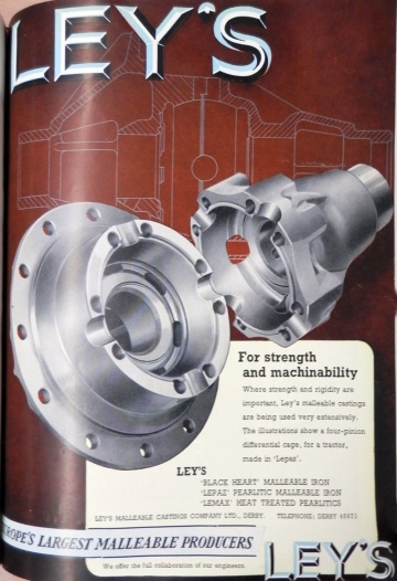 Leys Malleable Castings Co - Graces Guide