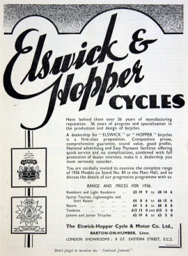 Elswick-Hopper Cycle and Motor Co - Graces Guide