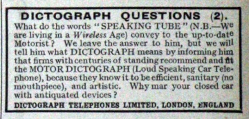 Dictograph Telephones - Graces Guide