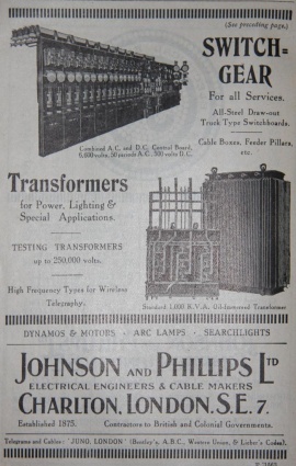 Johnson and Phillips - Graces Guide