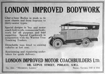 London Improved Motor Coachbuilders - Graces Guide