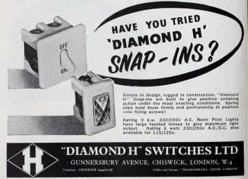 Diamond H Switches - Graces Guide
