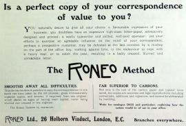 Roneo - Graces Guide