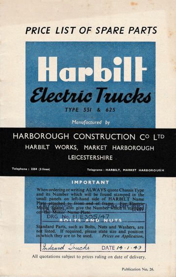 Harborough Construction Co - Graces Guide