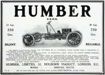 Humber: Cars - Graces Guide