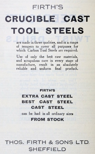 Thomas Firth and Sons - Graces Guide