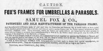 Samuel Fox and Co - Graces Guide
