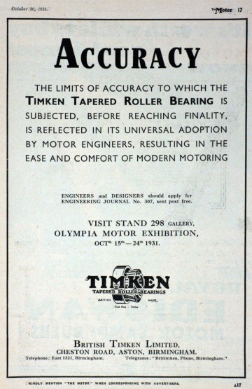 British Timken - Graces Guide