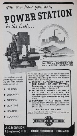 A. C. Morrison (Engineers) - Graces Guide