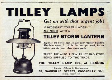 Tilley Lamp Co - Graces Guide