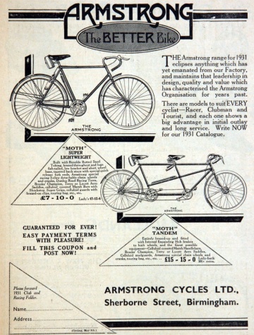 Armstrong Cycles - Graces Guide