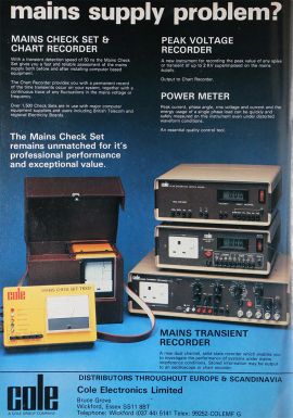 Cole Electronics - Graces Guide