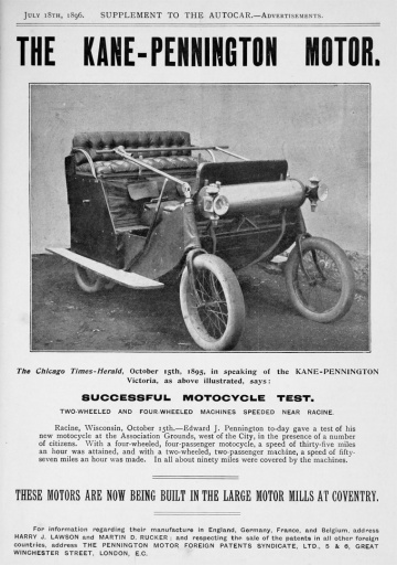 Kane-Pennington - Graces Guide