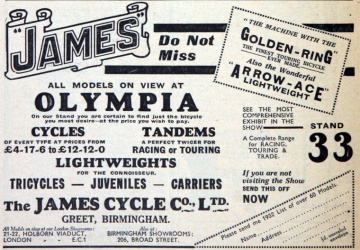 James Cycle Co - Graces Guide